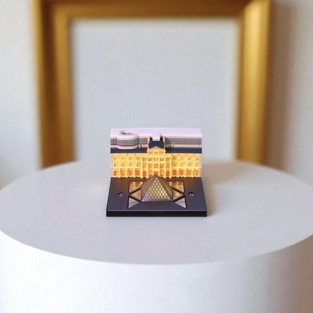 3D Museum Louvre (Calendar 2026) – Strathon